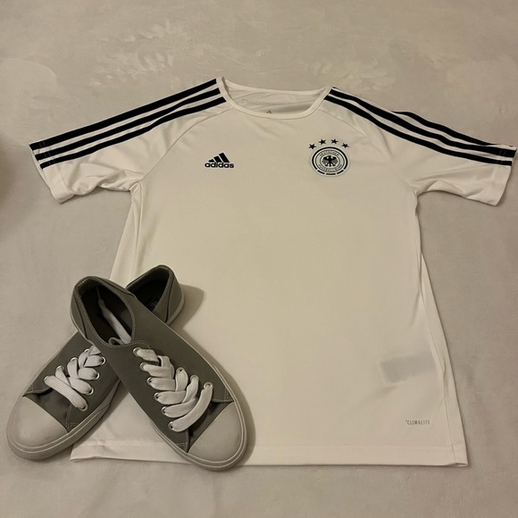 adidas | Shirts & Tops | German National Team Soccer Training Shirt ...